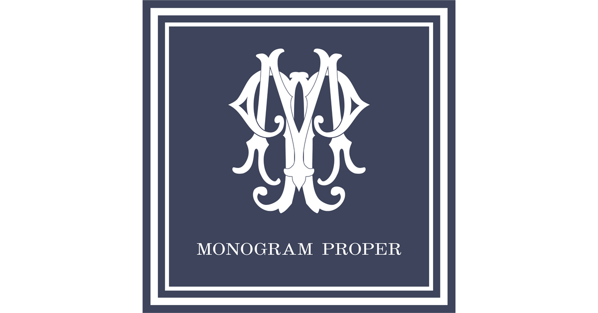 Monogram Proper Designs