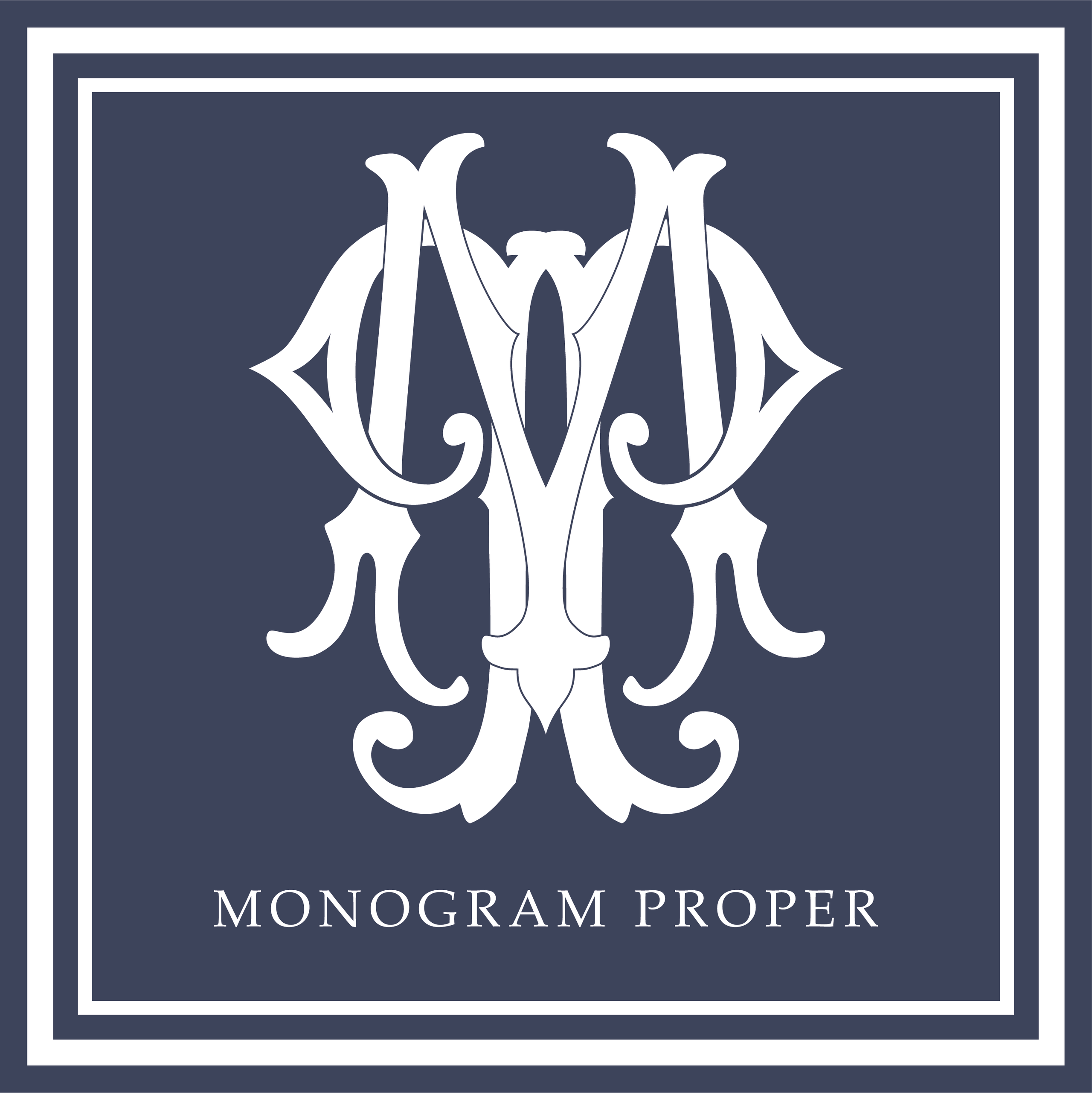 Monogram Etiquette – Monogram Proper Designs